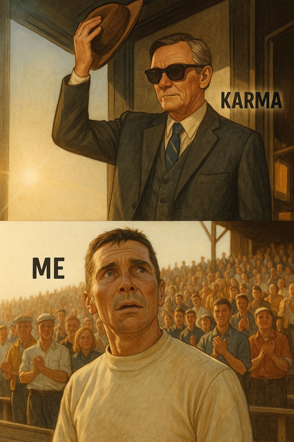 Karma and Justice: A Conversation with My Scars – AnandNataraj